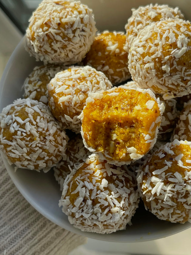 Rawbollar med smak av saffran – Womensync