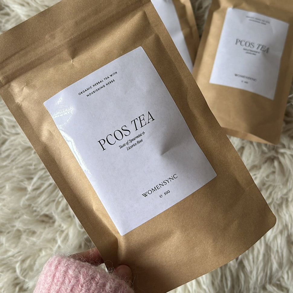 PCOS Tea EKO – Ekologiskt örtte med grönmynta – Womensync